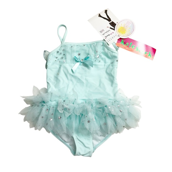 Kate Mack | Swim | New Kate Mack Turquoise Butterfly Swimsuit | Poshmark